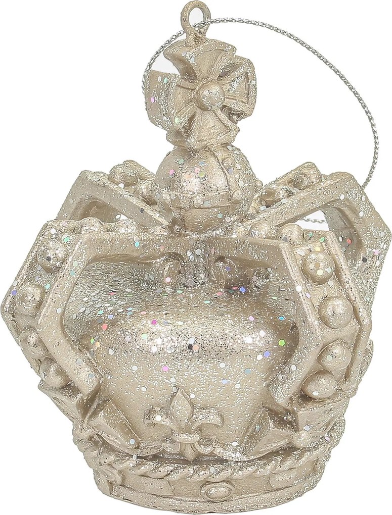 Vánoční ozdoba Royal Crown III 9x9x10 cm