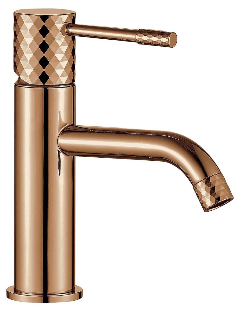 Rea Lungo Diamond, umyvadlová baterie h-185, měděná lesklá, REA-B8994
