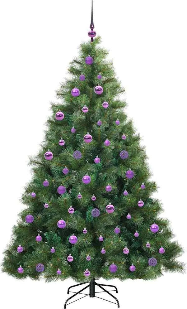 Umělý vánoční stromeček s stojanem Zelená 180 cm PE a PVC 3397789