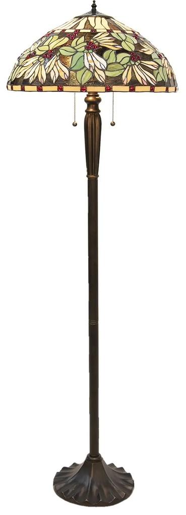 Stojací lampa Tiffany Larique -	Ø 51*157 cm