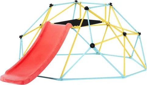 Lezecká kopule, 2,4 m geometrická kupole prolézačka se skluzavkou