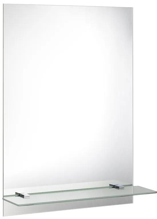 Zrcadlo 50x70cm, včetně závěsů, s otvory pro polici (22429) Aqualine