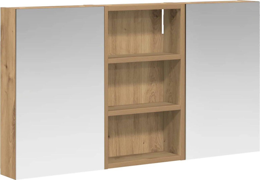 Sada koupelnových skříněk 3 ks 90 x 10,5 x 50 cm 3403671