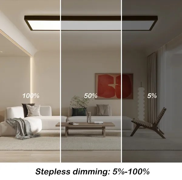 Brilagi-LED Stmívatelné koupelnové svítidlo FRAME SMART LED/50W/230V IP44 čer+DO
