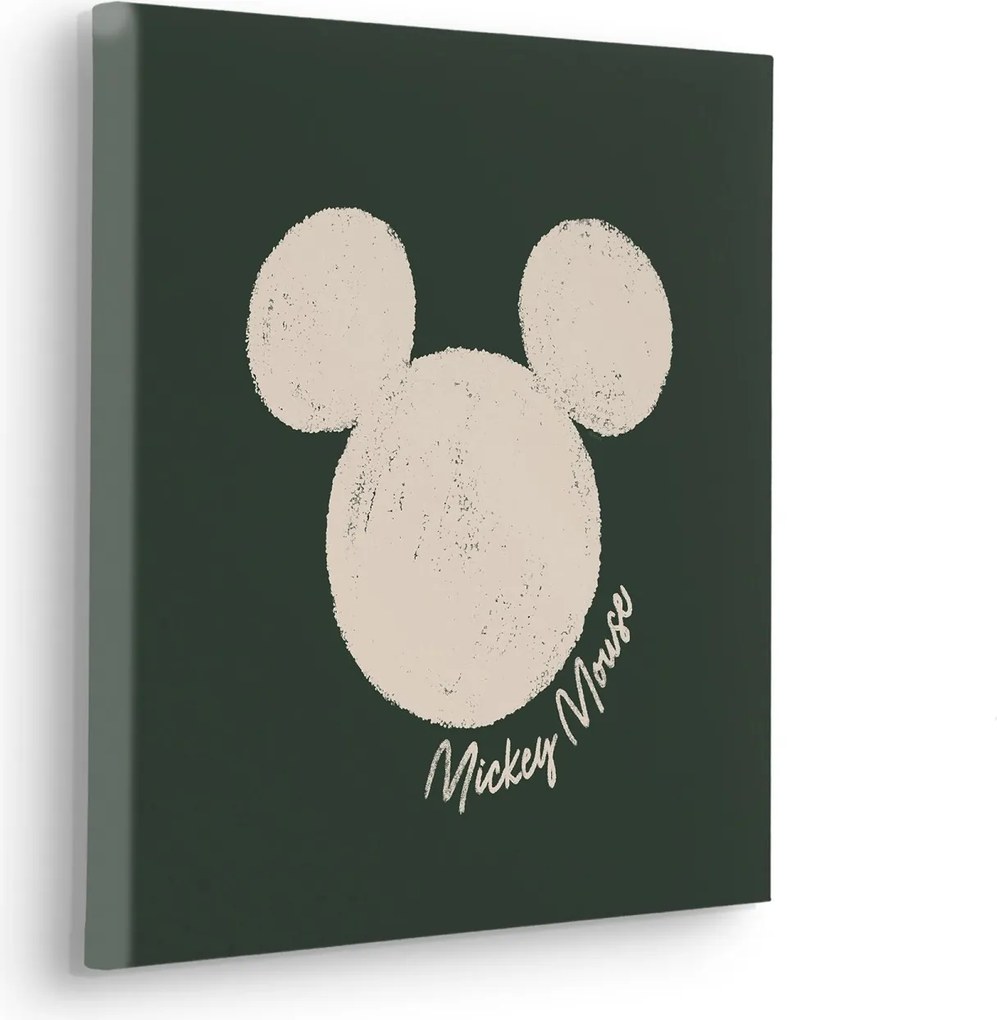 Komar Nástěnný obraz na rámu Disney Mickey Mouse Stamp 40 x 40 cm