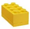 Lego Mini Box 46 x 92 x 43mm Černá