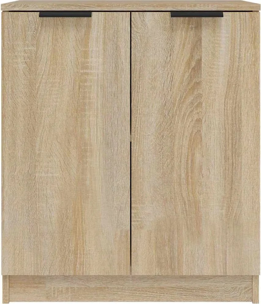 Příborníky 2 ks dub sonoma 60 x 30 x 70 cm kompozitní dřevo 3115774
