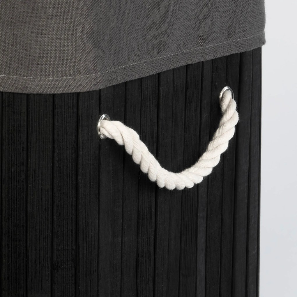 Bambusový koš na prádlo SADE, 80 l