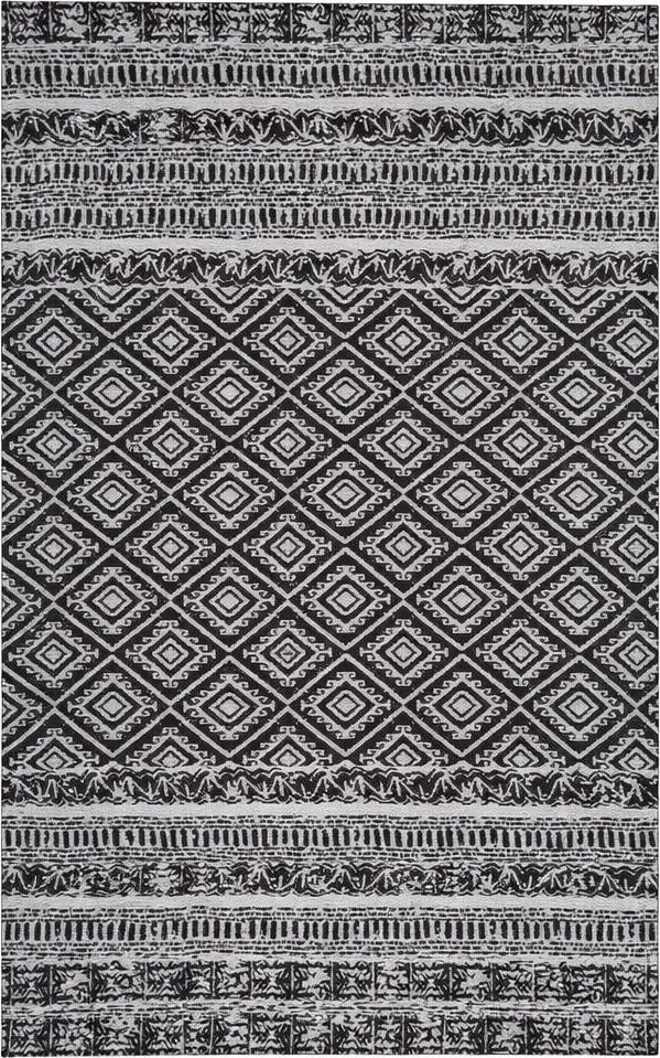 XXXLutz BĚHOUN, 80/150 cm, černá Kayoom - Online Only koberce & rohožky - 005937160509