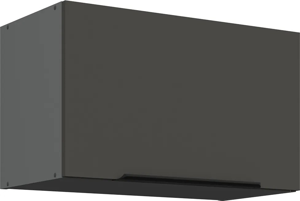 ARIA pi | horní skříňka 60 GU-36 1F výklopná | 60 cm | ANTI FINGERPRINT povrch | antracit/šedá grafit