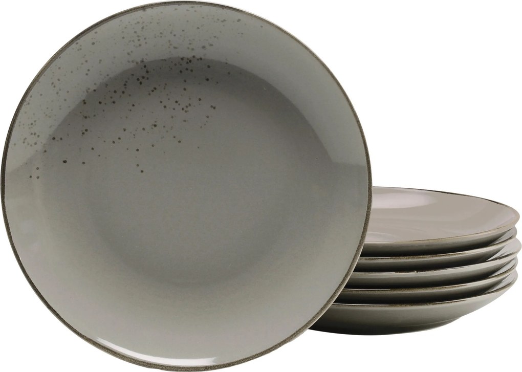 XXXLutz SADA MĚLKÝCH TALÍŘŮ, keramika, 27 cm Creatable - Online Only nádobí - 007768012102