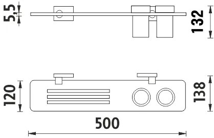 Nimco Police IXI se sklenkami KE X350-58DW-26