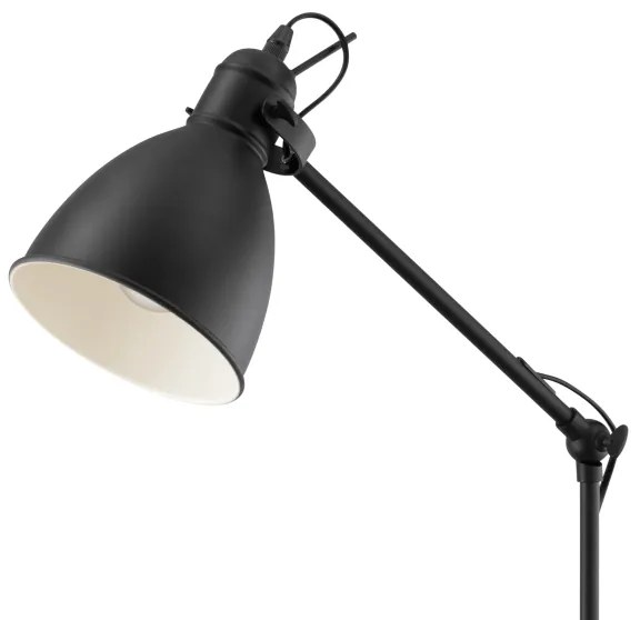 Eglo 49471 - Stojací lampa PRIDDY 1xE27/40W/230V