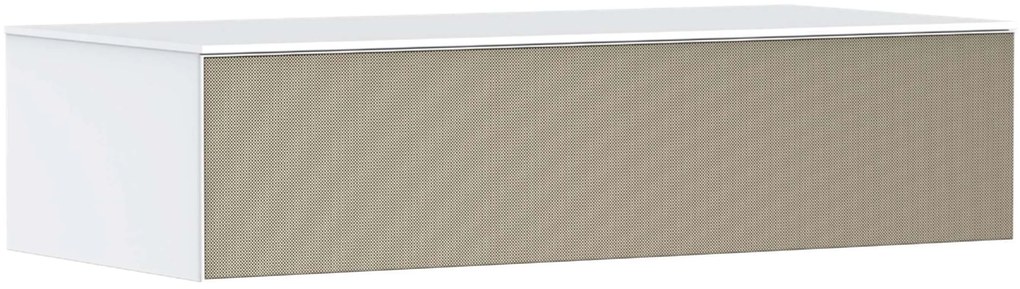 Hansgrohe Xevolos E - Boční skříňka, 29x118x55 cm, 1 zásuvka, matná bílá/strukturovaný bronz 54325390