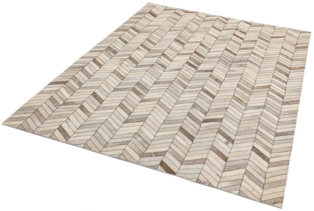 Béžový koberec Peppers Chevron Rozměry: 200x300 cm