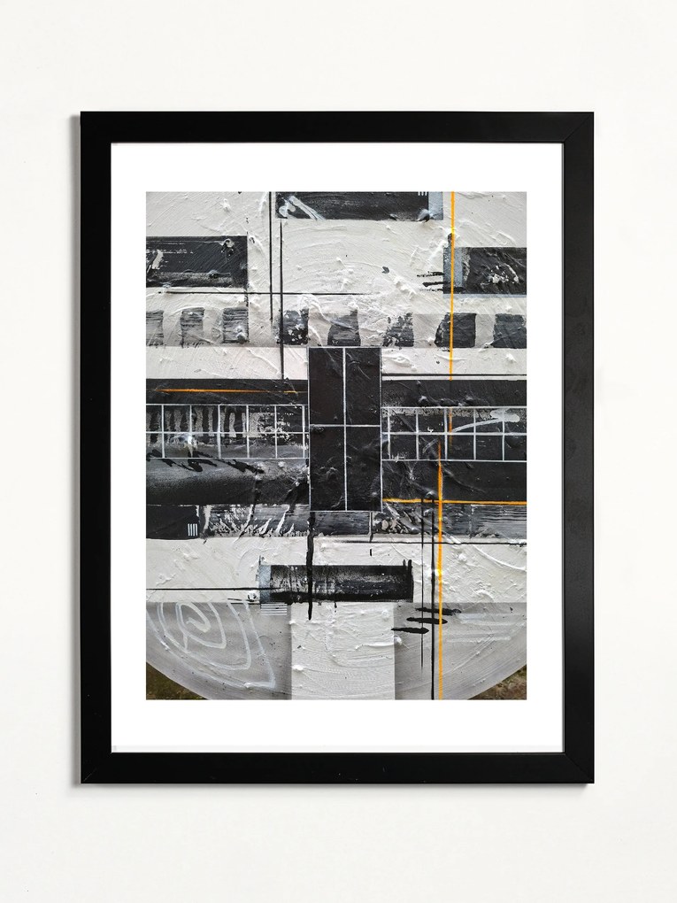 Fero Radačovský / Orol | Monoscope Rám: Bílý, Velikost: 40 x 30 cm