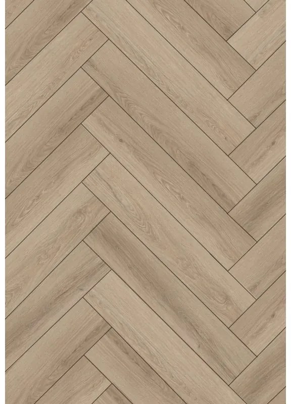 Mexen Palmdale herringbone, vinylová podlaha 570 x 95 mm LVT Dryback 2,5 mm, PVC podklad, 4stranná V-drážka, dub, F1480-0570-095-255-4V1-01