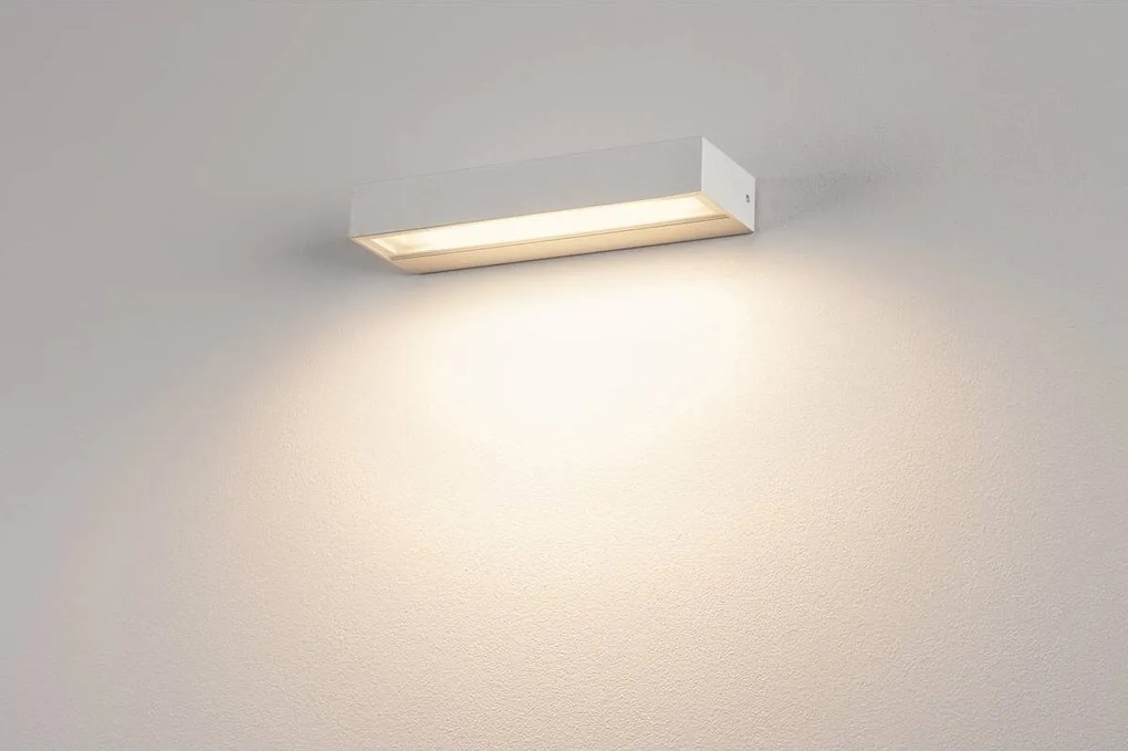 LA 1002070 PEMA® WL, LED venkovní nástěnné nástavbové svítidlo, IP54, bílá, 3000K - BIG WHITE (SLV)