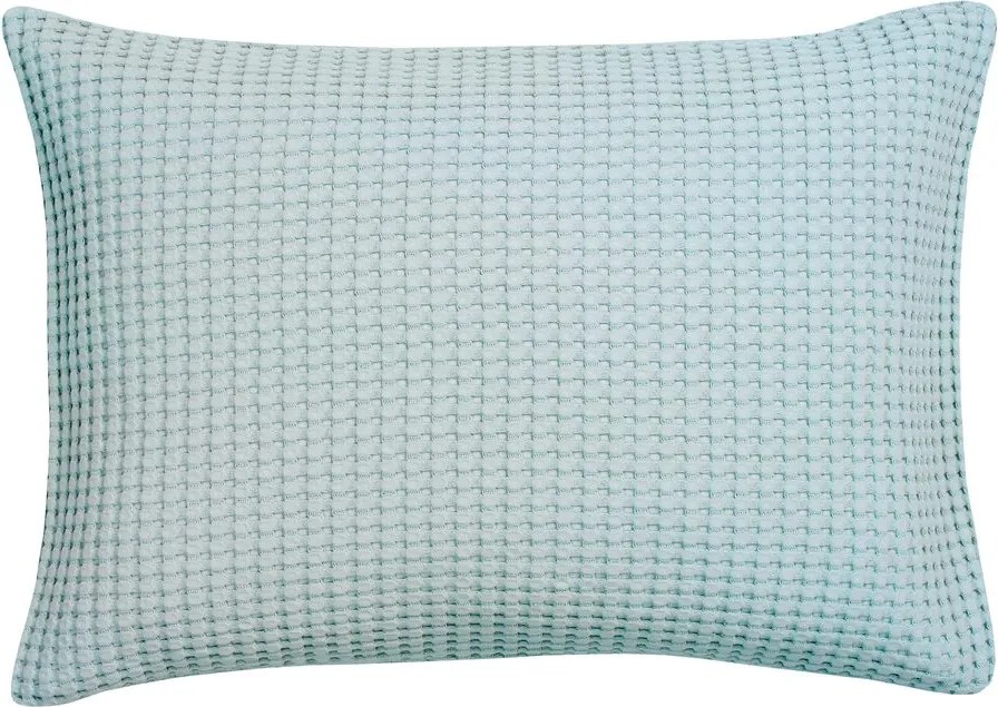Vandyck Luxusní povlak na polštář Home Piqué waffle 40x55cm China blue - sv. modrá