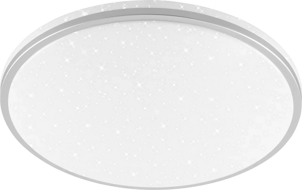 Brilo LED stropní svítidlo Silin 16 W, 1800 lm, 4000 K, pr. 33 x 6 cm