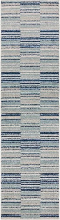 Tribeca Design Kusový koberec Jars Blue Stripe Rozměry: 160x230 cm
