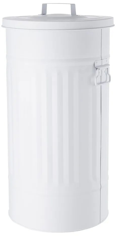 ZINC Odpadkový koš "Oskar" 40 l - bílá
