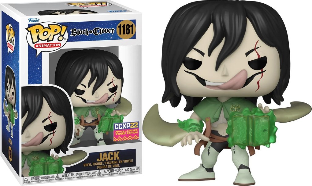 Figurka funko pop! animation black clover jack (ripper) 1181