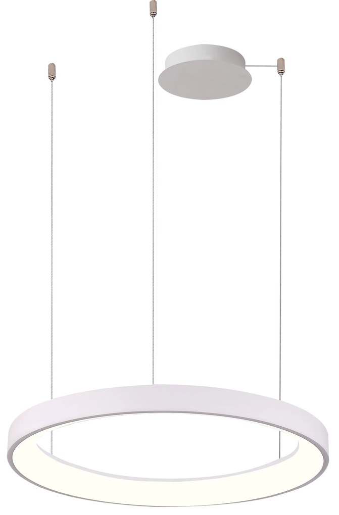 Moderní LED lustr Agnes 58 stmívatelné bílé