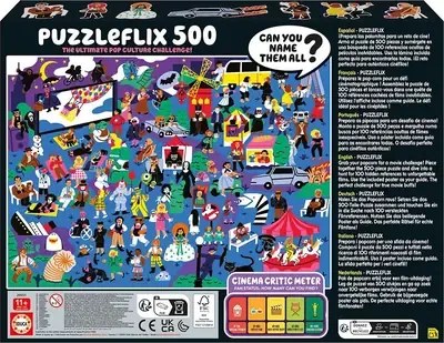 EDUCA Puzzle Puzzleflix / 500 dílků