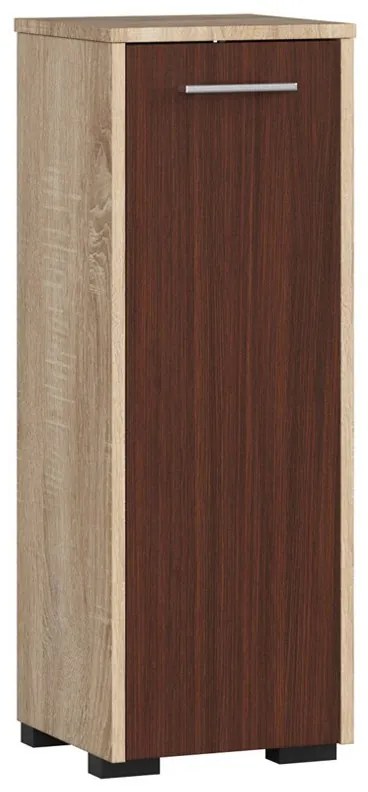 Skříňka do koupelny FIN 30 cm dub sonoma/dub wenge