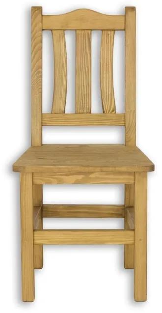 ARTEN Rustikální jídelní židle POPRAD SIL05 - borovice (světlý/tmavý vosk)