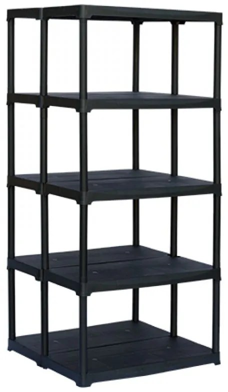 ARTPLAST Tempo T80-10PLUS Regál 2v1, 5 polic, šířka 80 cm