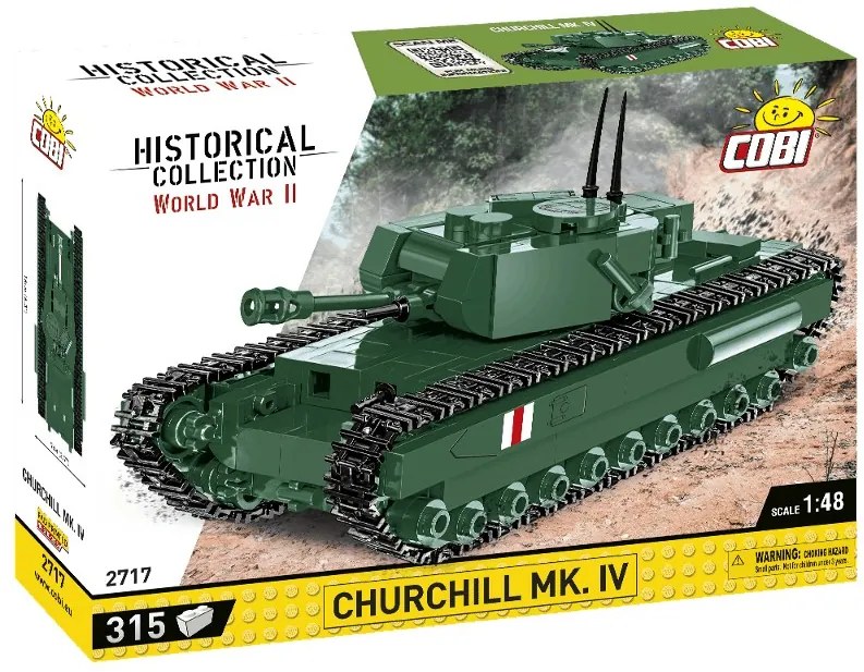 Cobi 2717 britský tank a22 churchill mk. iv
