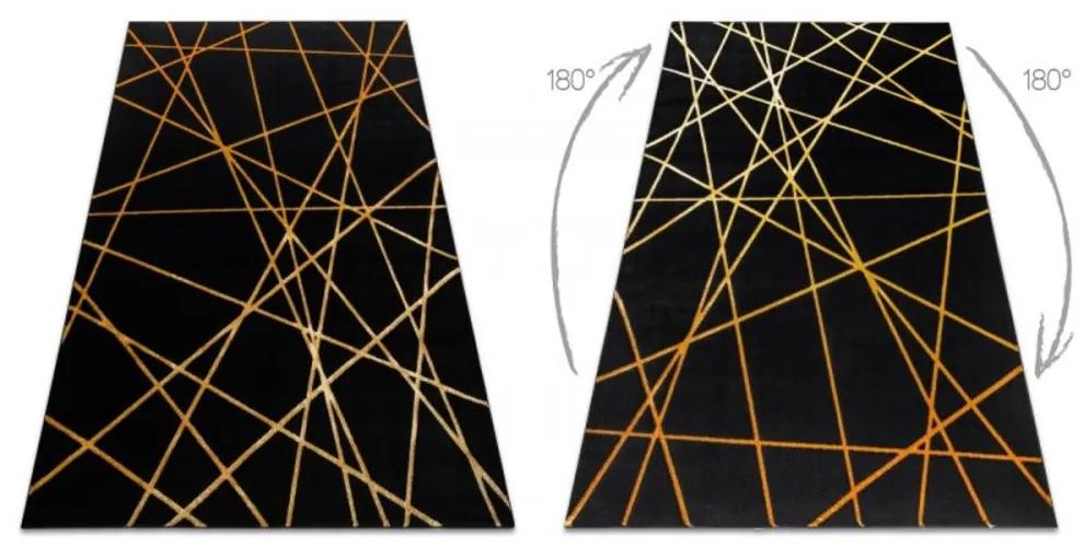 Kusový koberec Lauri černý 120x170cm