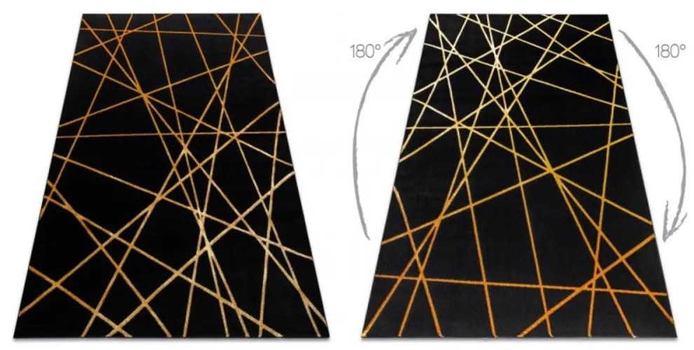 Kusový koberec Lauri černý 240x330cm