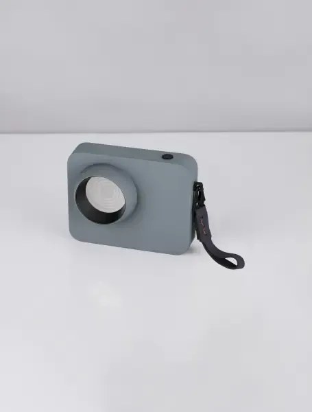 LED stmívatelná černá stolní lampa Kedros