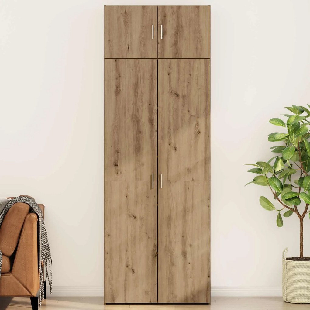 Úložná skříňka 2 ks Artisanový dub 80 x 42,5 x 225 cm 3394516