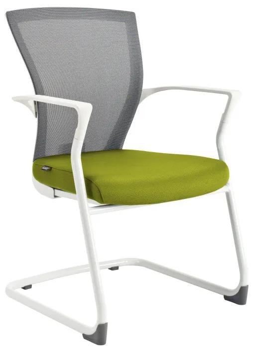 Jednací židle, BI 203, zelená - MERENS WHITE MEETING