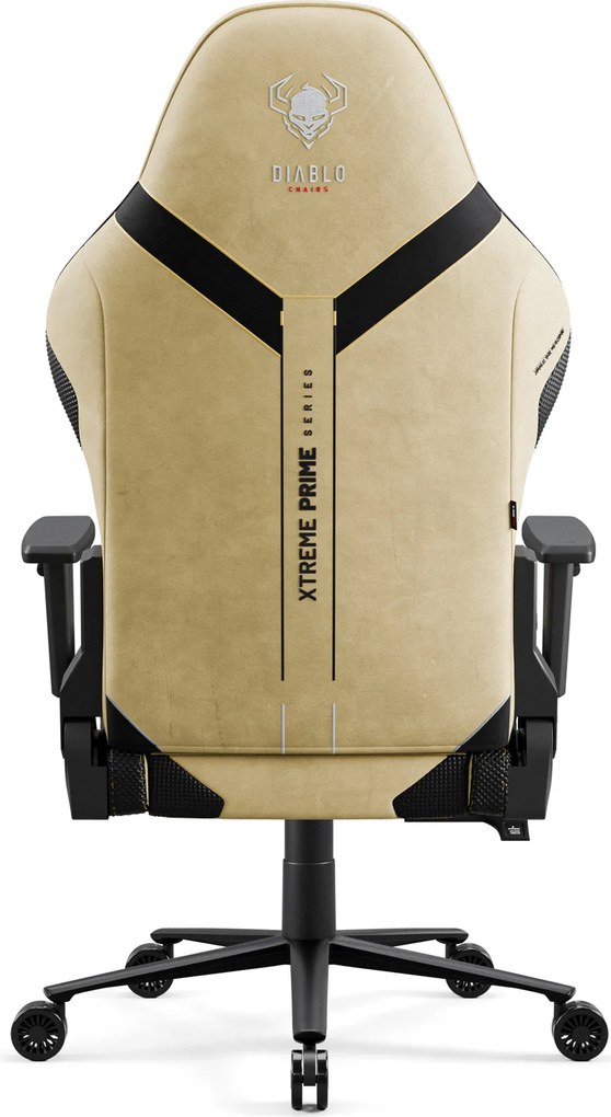 Herní židle Normal Size, zlatý-černý: Diablo X-One Prime Broken Gold