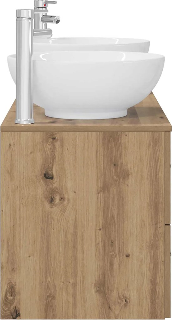 Sada koupelnového nábytku 3 ks Dub artisan 49,5 x 44,5 x 65 cm 3405914