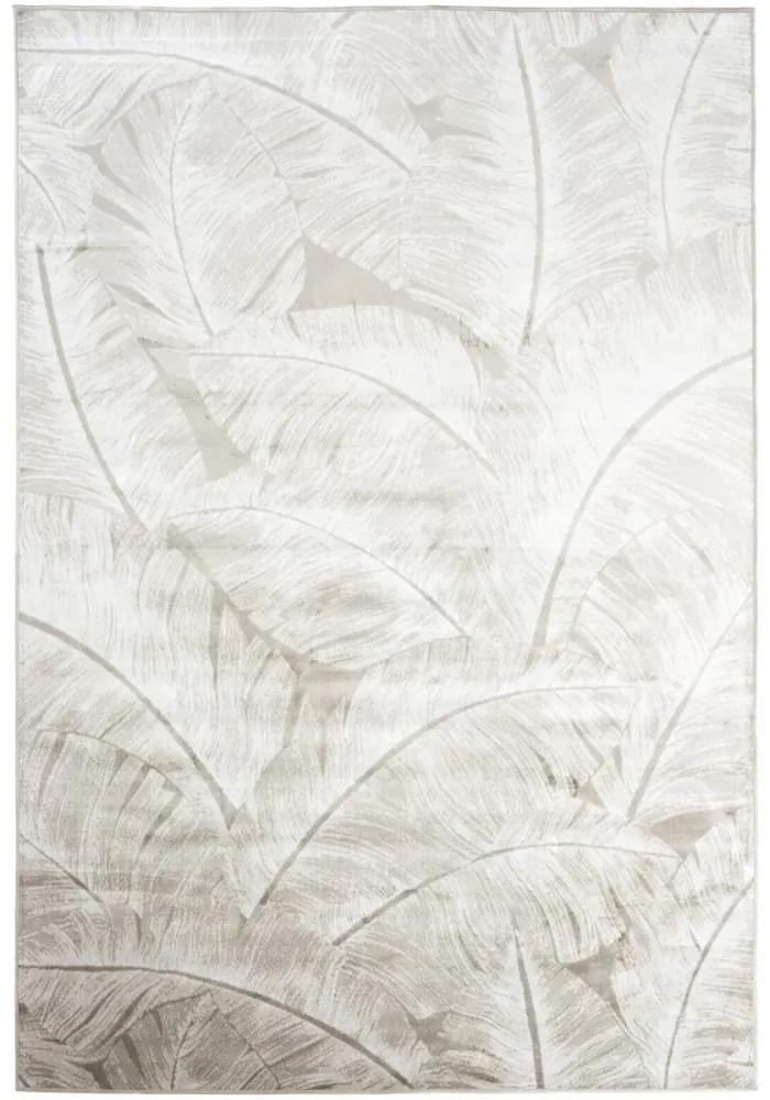 Kusový koberec Listy krémový, Velikosti 80x150cm | BIANO