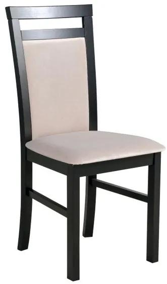 Drewmix jídelní židle MILANO 5 dřevo: černá, potahový materiál: látka