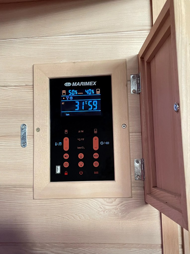Marimex | Kombinovaná sauna Marimex UNITE XL s Wi-Fi + saunová kamna | 11100116