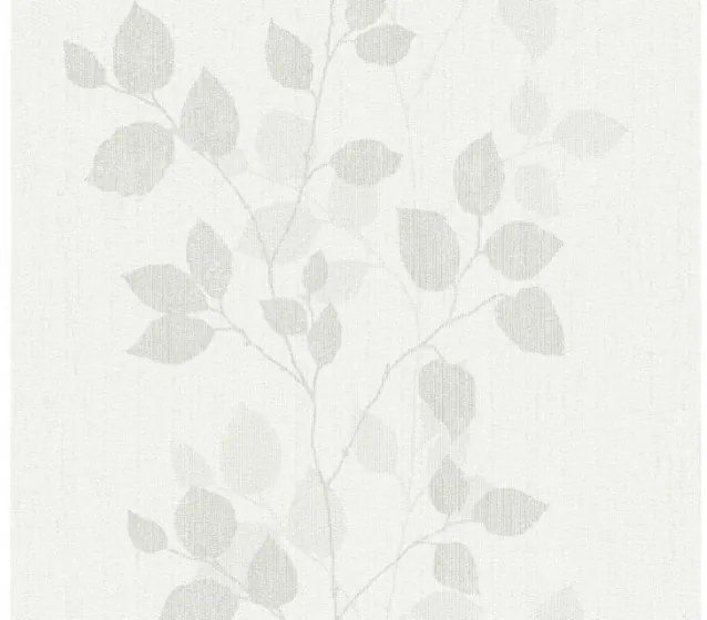 A.S. Création | 34761-1 tapety na zeď Happy Spring | 0,53 x 10,05 m | bílá, šedá vliesová tapeta na stěnu