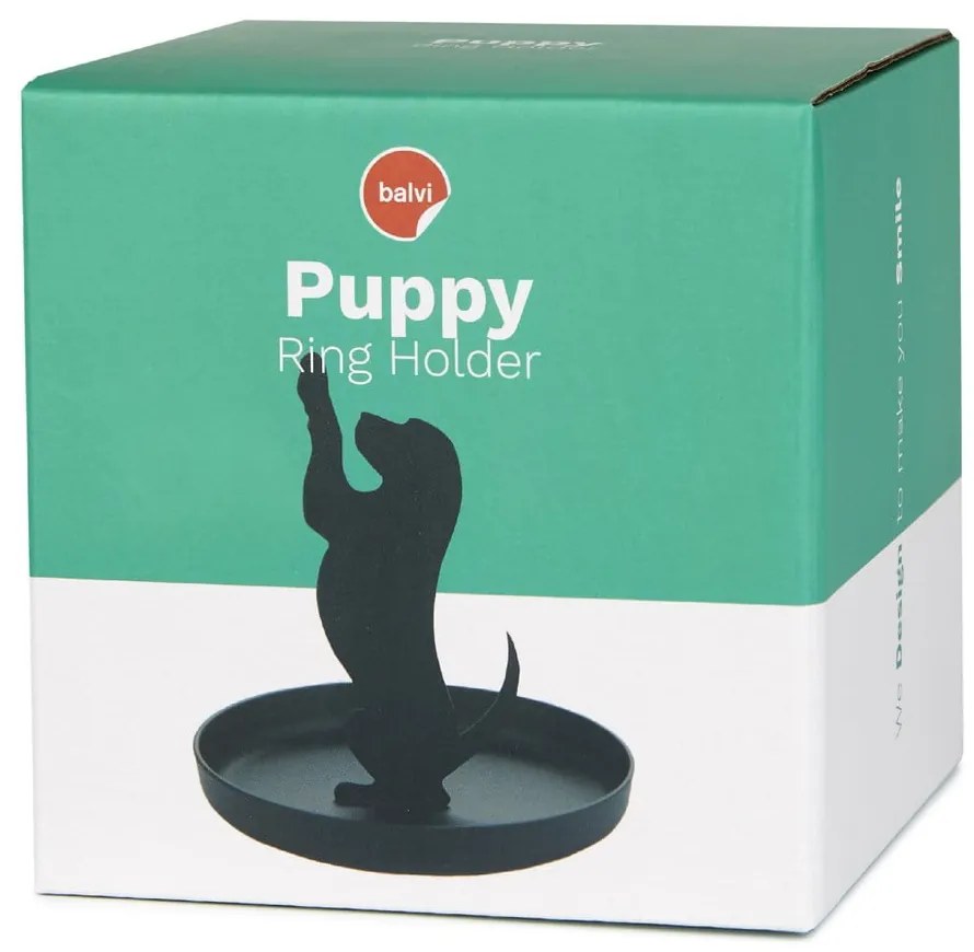 Kovový talířek na šperky Puppy – Balvi