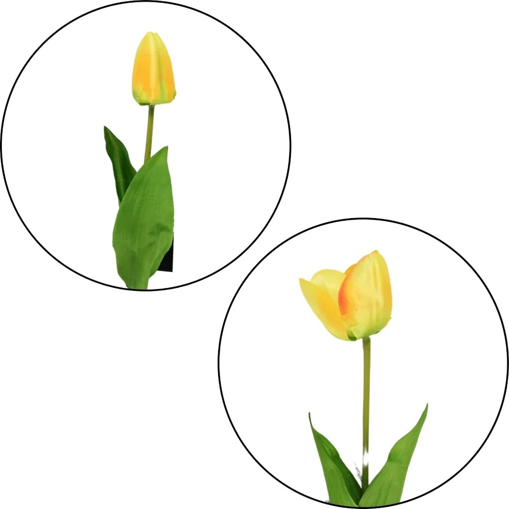 Umělá květina TULIP 54 cm - více barev Barva: Růžová
