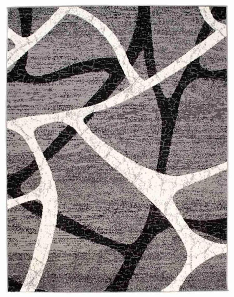 Kusový koberec PP Telos šedý 120x170cm