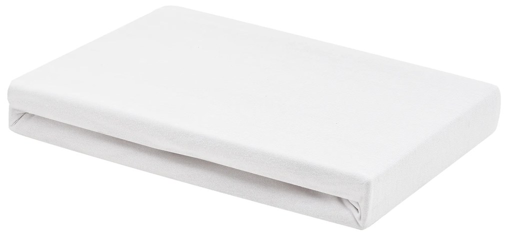 [neu.haus]® Jersey prostěradlo (180-200 x 200 cm) bílé