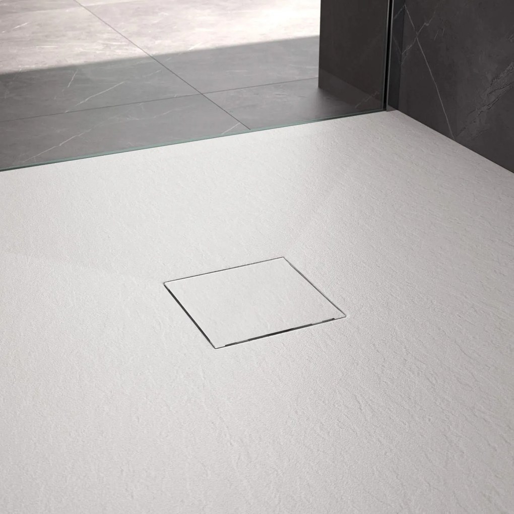 Rea Magnum White, SMC sprchová vanička 100x80x2, 5 cm, bílá, REA-K3335