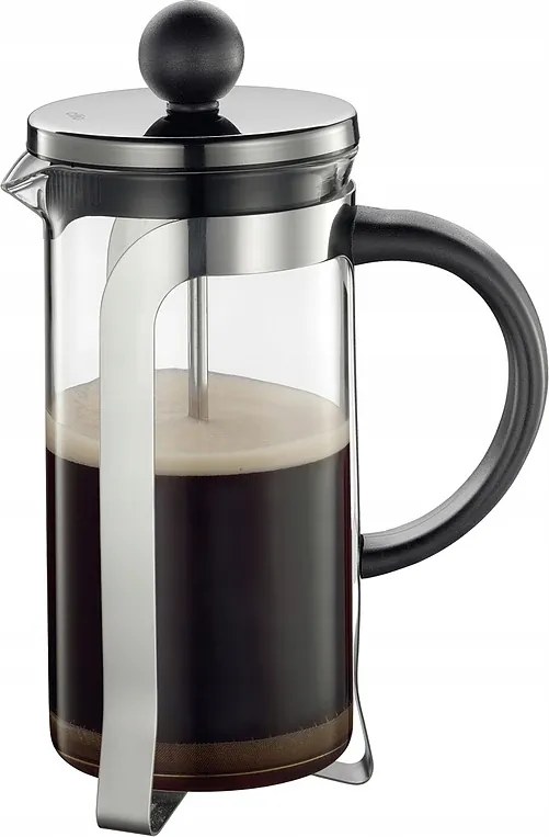 French Press skleněný pístový spařovač Cilio 0,35L K3